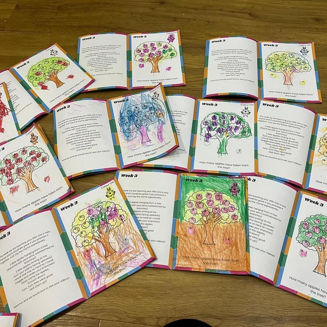 Brand New Pre-school Booklets Help Learning at Home