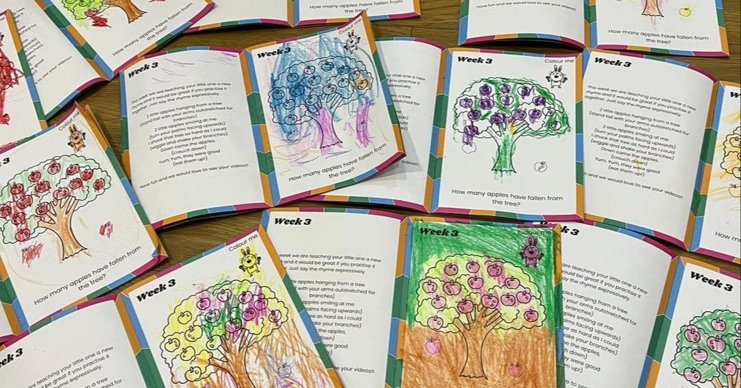 Brand New Pre-school Booklets Help Learning at Home